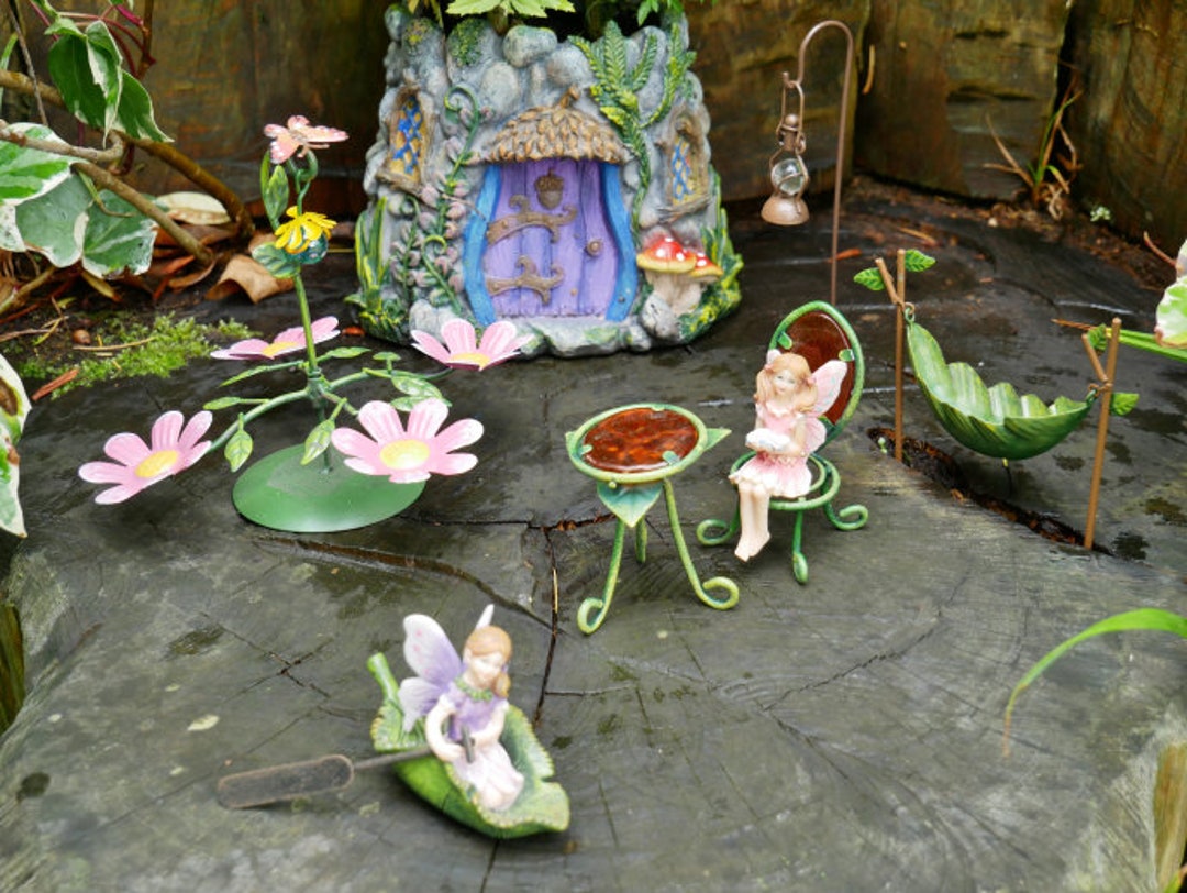 Fairy Accessory Pack, Fairy Garden Gift, Fairy Hammock, Fairy Garden ...