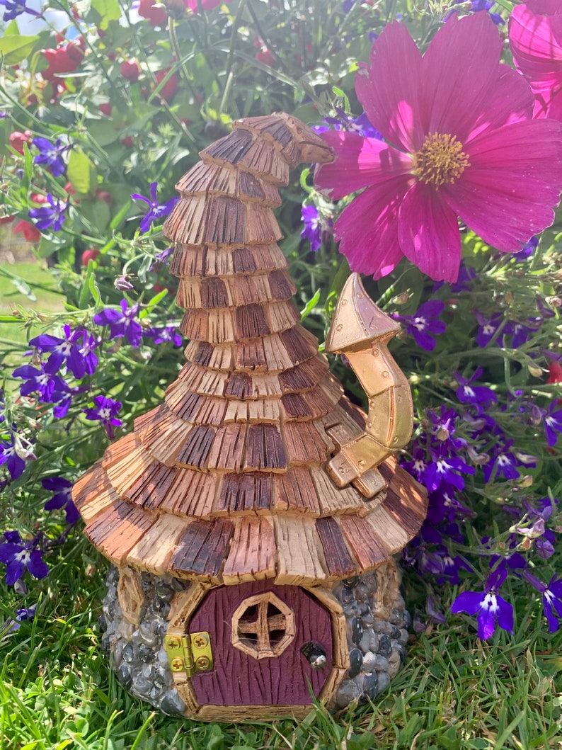Fairy Wonky Wizard House Fairy Cottage House Fairy Garden | Etsy