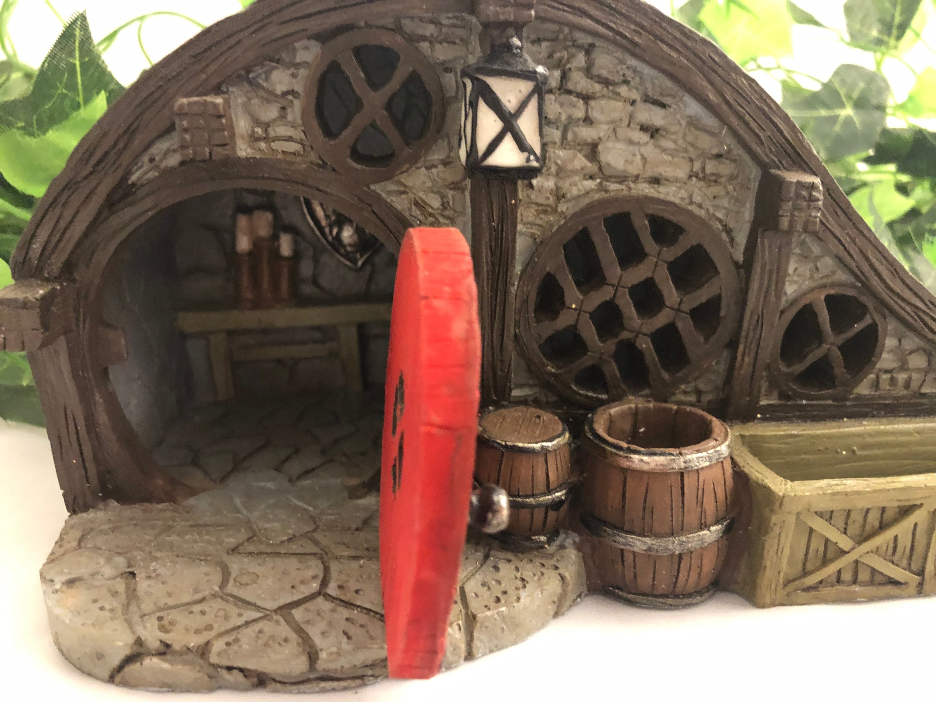 Red Root Burrow Fairy House Fairy Garden House Fairy Garden - Etsy