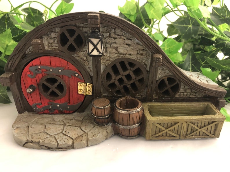 Red Root Burrow Fairy House Fairy Garden House Fairy Garden - Etsy
