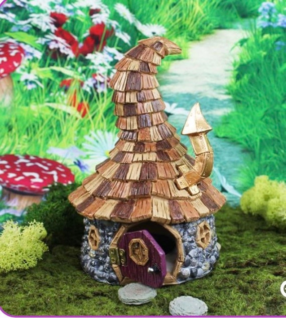 Fairy Wonky Wizard House Fairy Cottage House Fairy Garden | Etsy