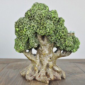 Miniature Fairy Garden Tree House, Fairy Garden House, Fairy Garden ...