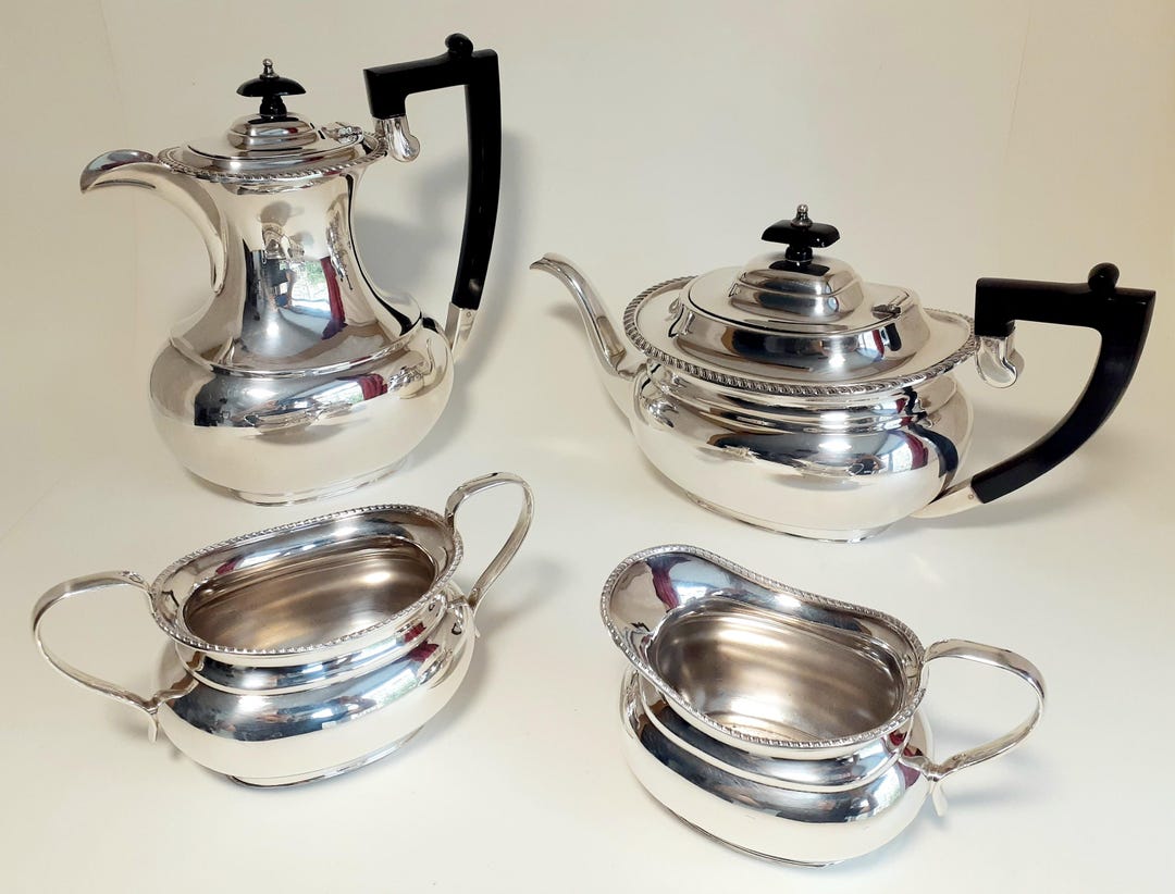 Mappin & Webb Silver Plate Tea Set - Etsy