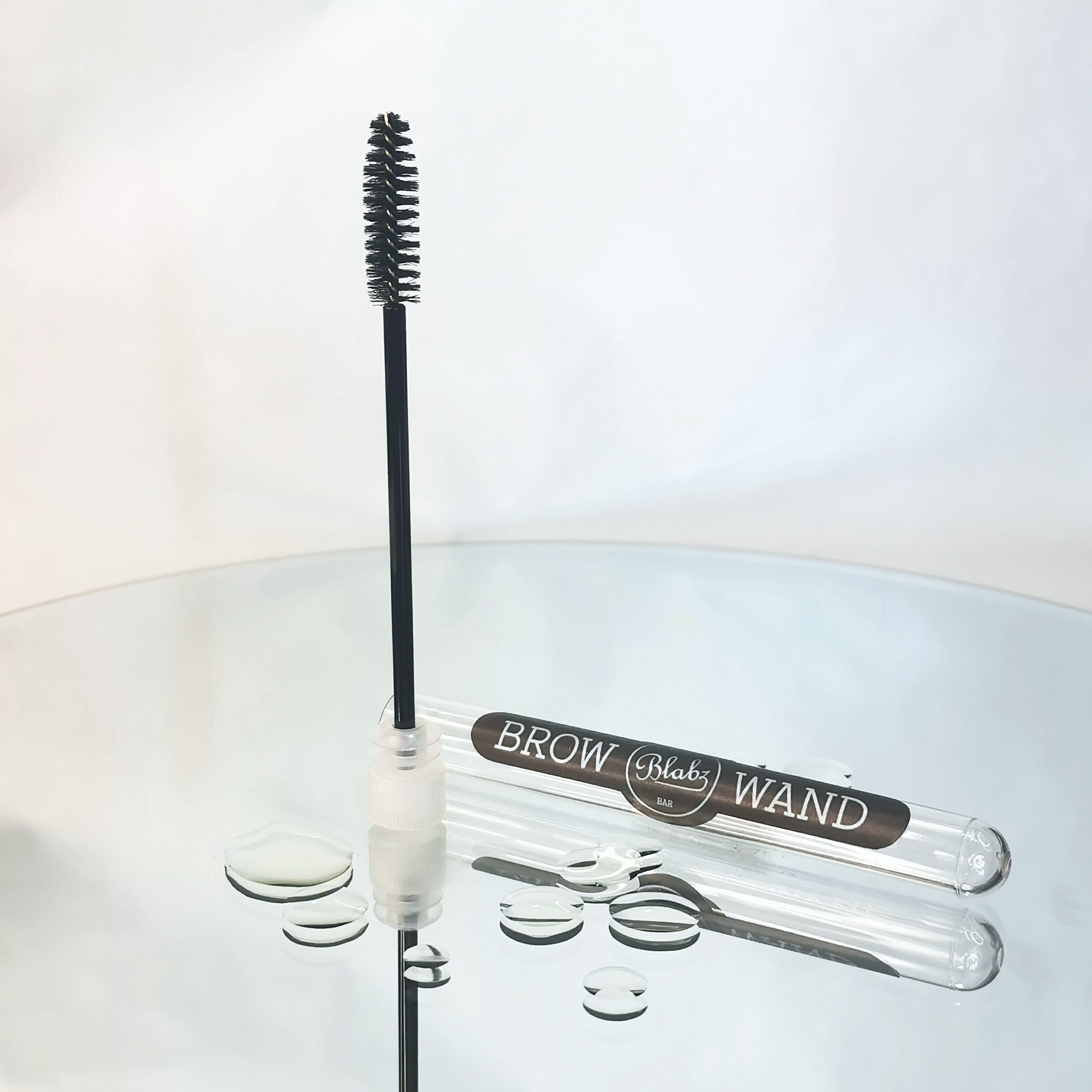 Reusable Brow Lash Spoolie Brush Wand Plastic Travel Storage | Etsy ...