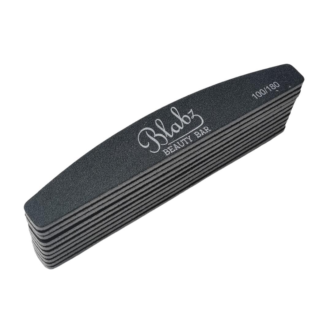 100/180 Grit Half Moon Files - Etsy