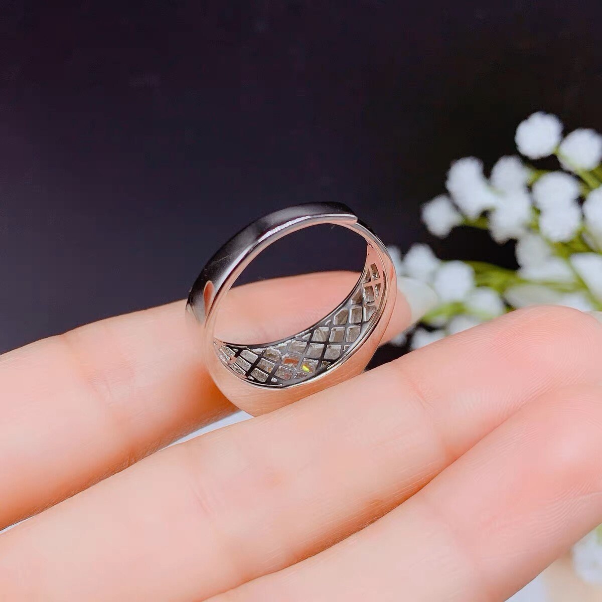 Simple & Gorgeous Moissanite Ring for Men 1ct 2ct 3ct D Color - Etsy