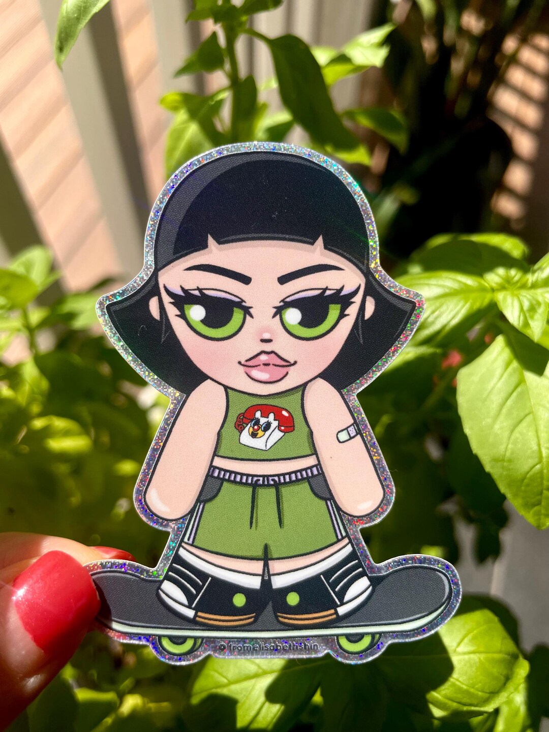 Buttercup Powerpuff Girls Sticker || Pixie Dust Sticker || Waterproof ...