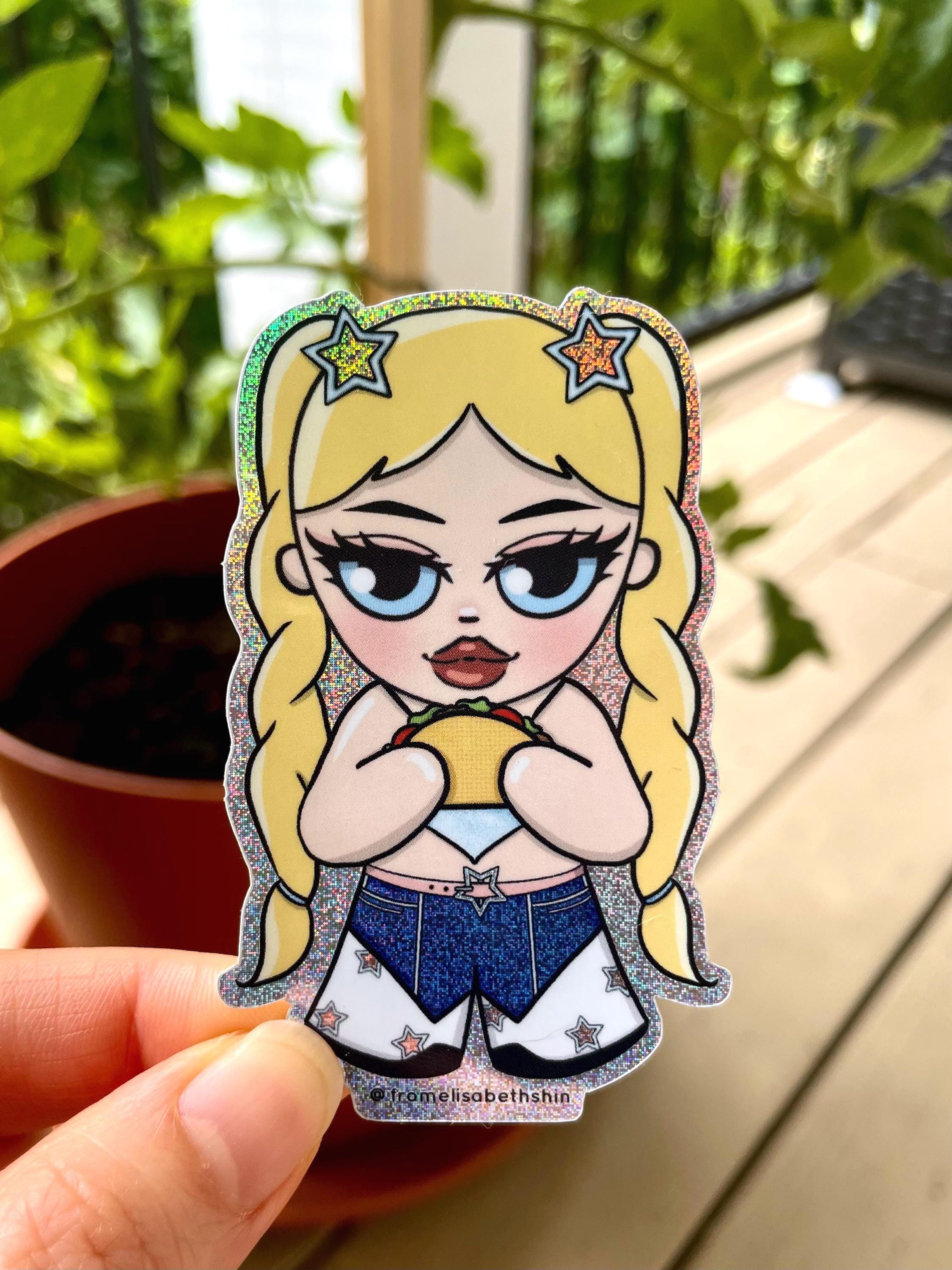 Bubbles Powerpuff Girls Sticker || Pixie Dust Sticker || Waterproof ...