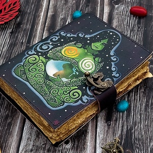 Handmade Leather Mother Godness Journal for Men Women Traveling ...