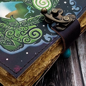 Handmade Leather Mother Godness Journal for Men Women Traveling ...