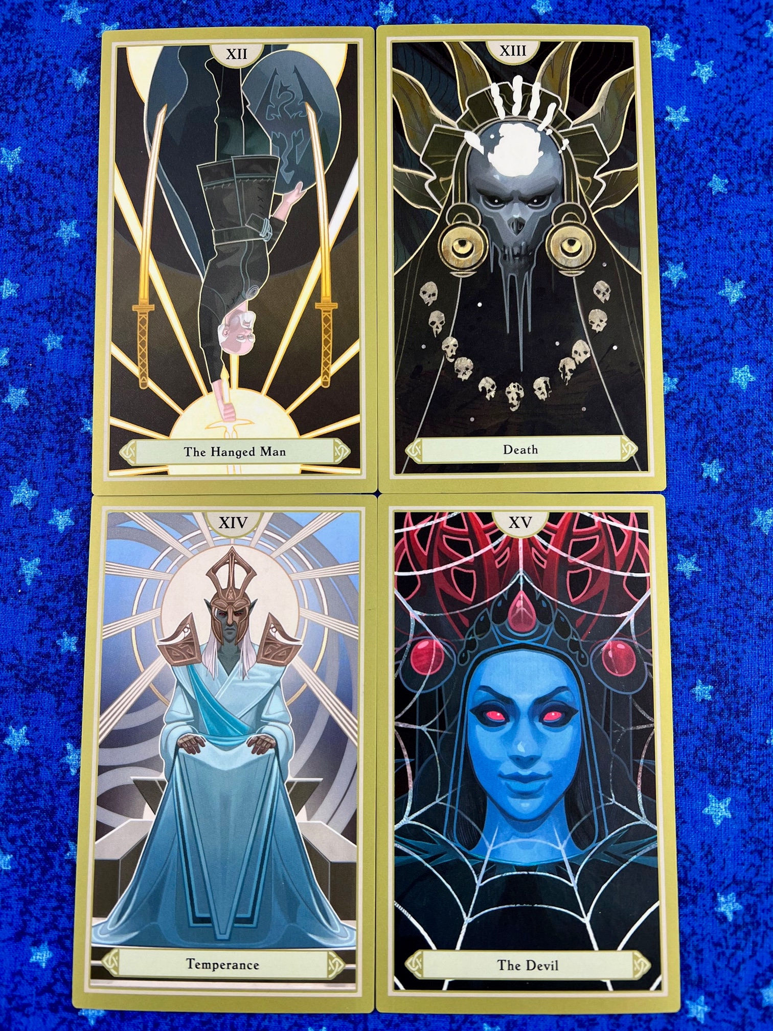 The Elder Scrolls V Skyrim Tarot Deck and Guidebook gaming - Etsy Finland