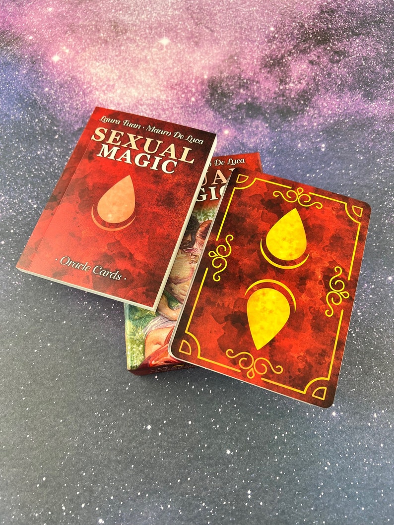 Sexual Magic Oracle Cards 36 Card Sensual Oracle Deck And Etsy