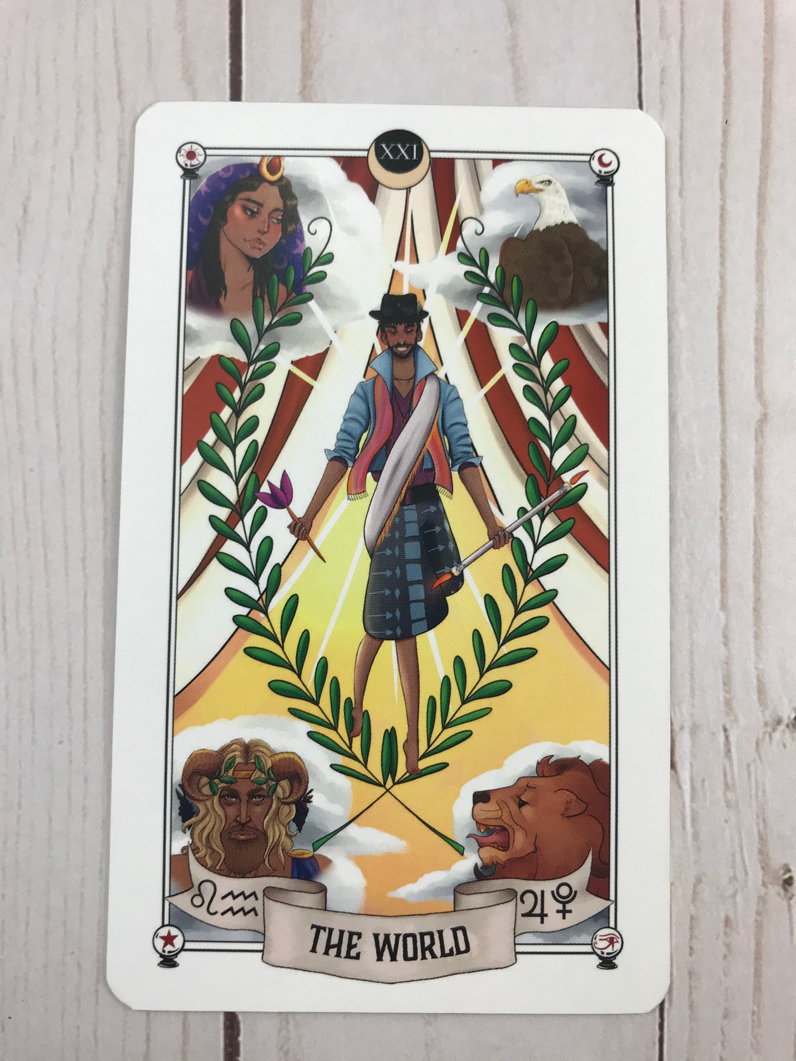 Auset Gypsy Tarot Cards Tarot Card Deck and Instructional | Etsy