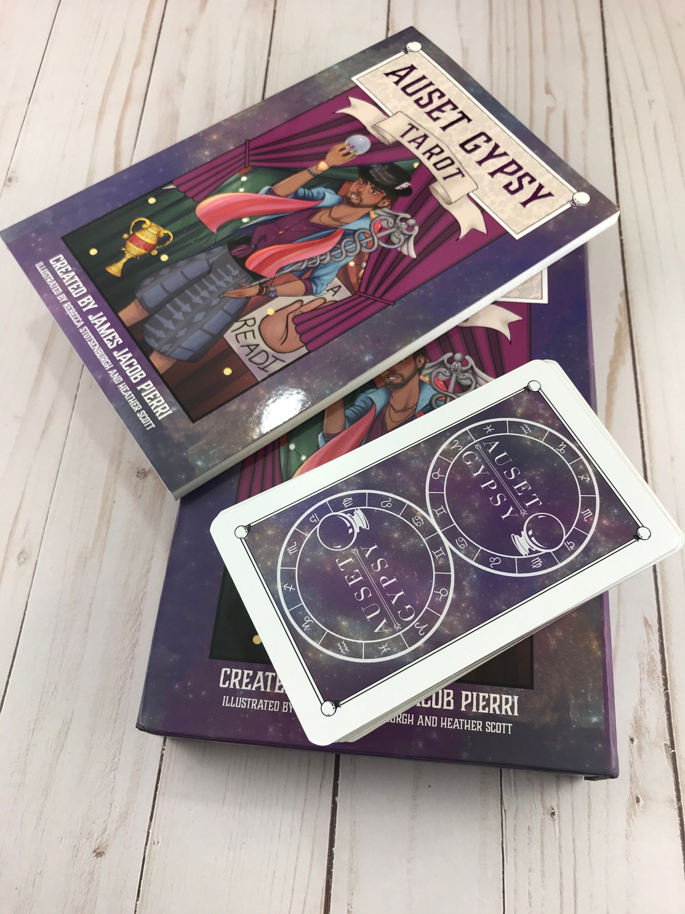 Auset Gypsy Tarot Cards Tarot Card Deck and Instructional | Etsy