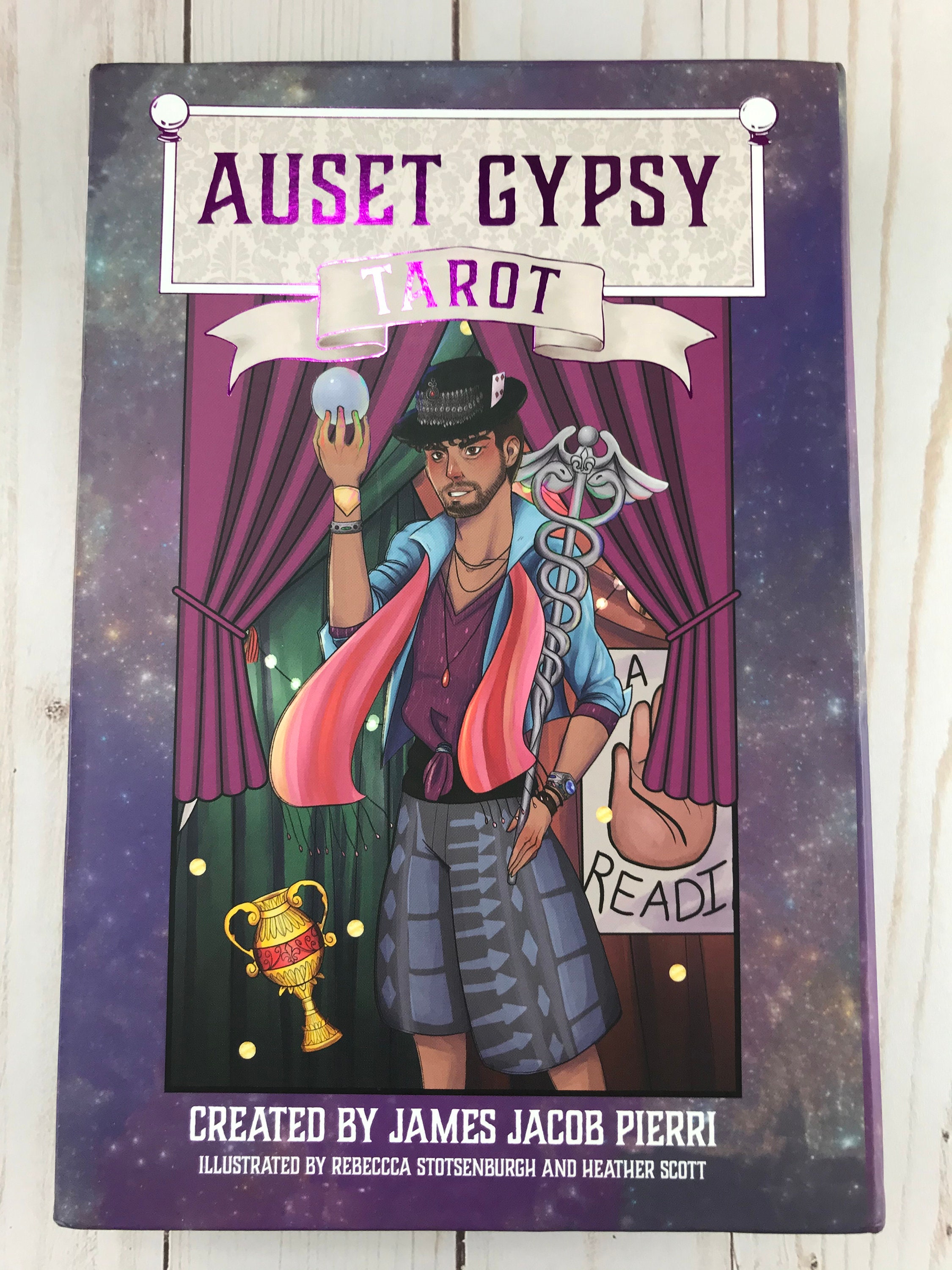 Auset Gypsy Tarot Cards Tarot Card Deck and Instructional | Etsy