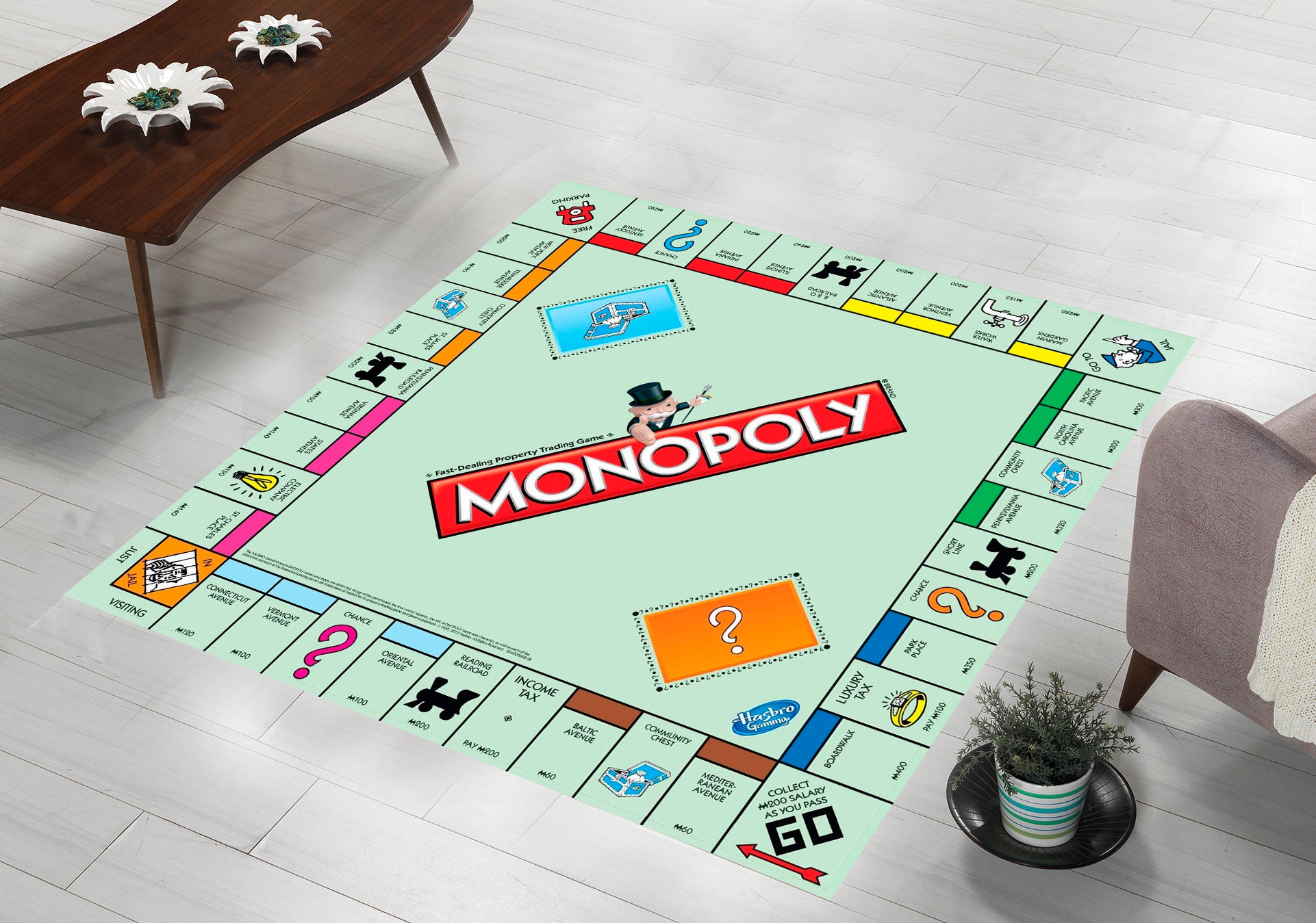 Monopoly Rug for sale | Only 4 left at -70%