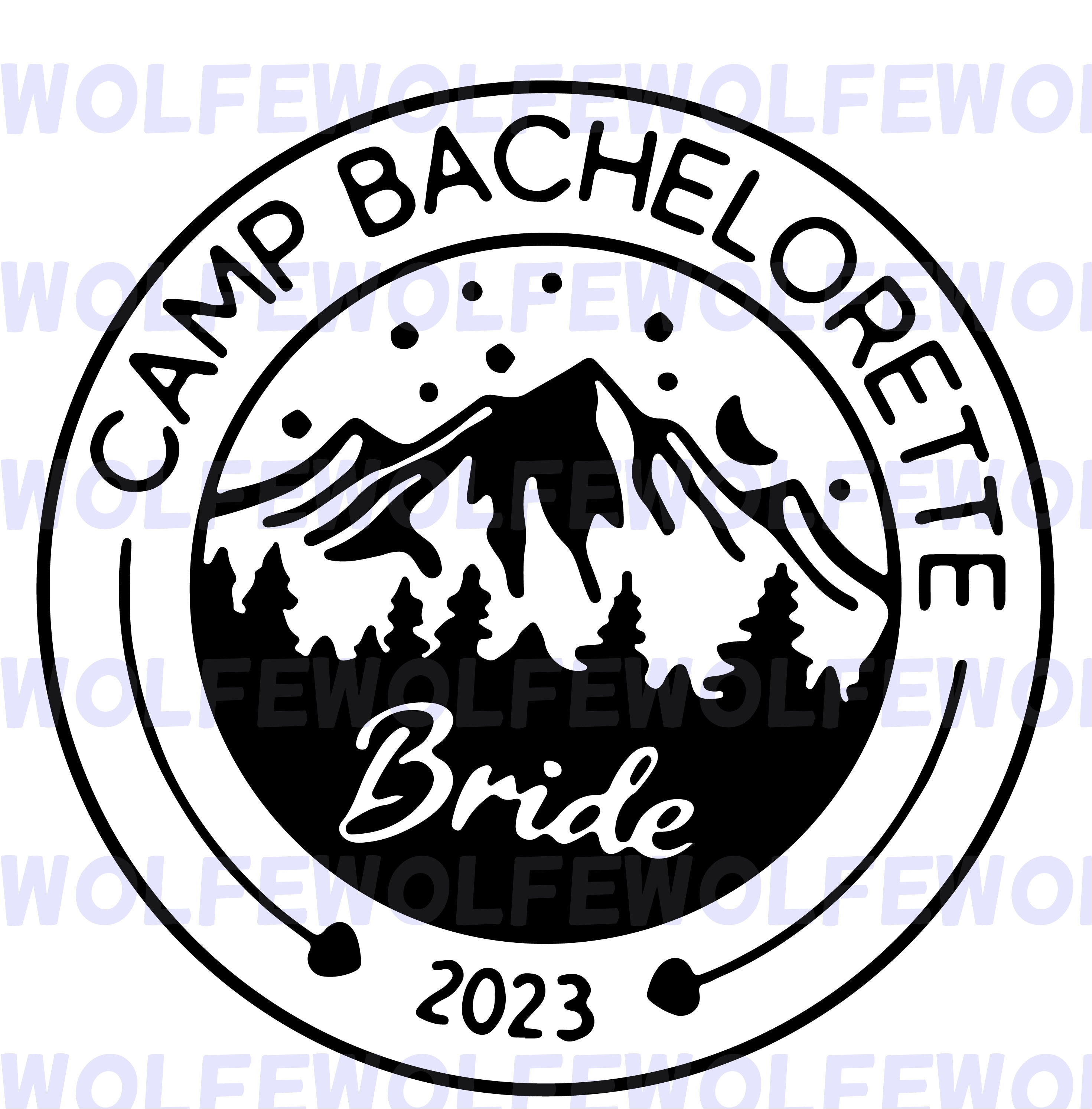 Camp Bachelorette 2023 and 2024 - 2svgs & 2pngs File Bundle Pack - Etsy