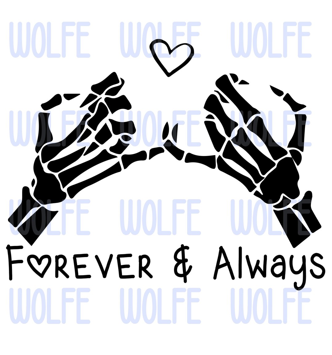 Forever & Always - PNG, SVG, and AI File Bundle - Etsy