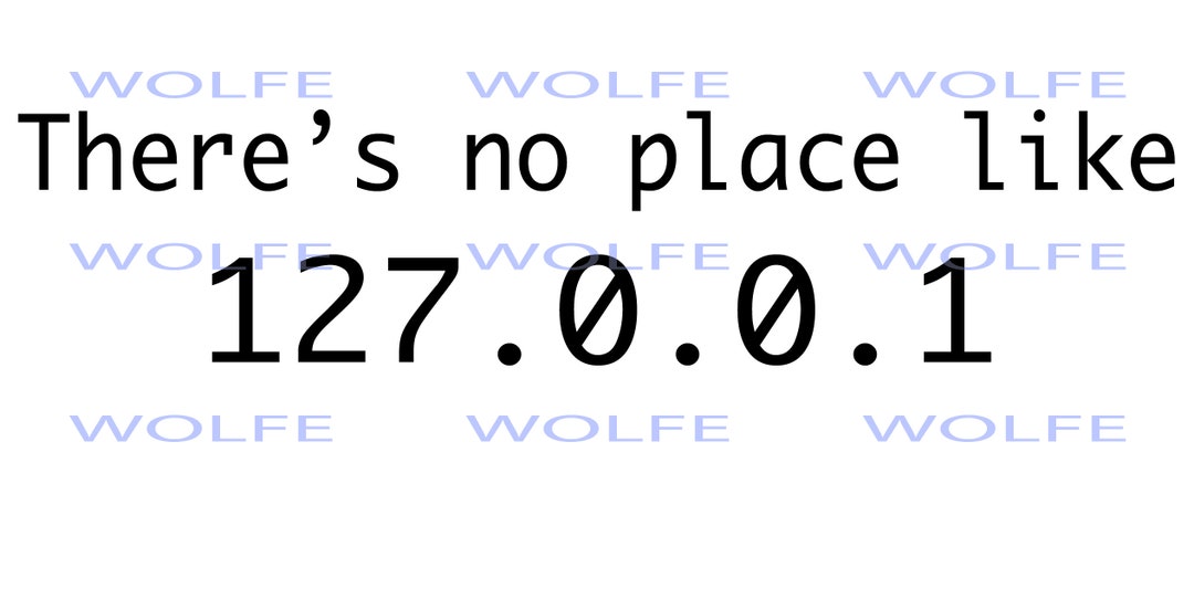 There's No Place Like 127.0.0.1 Home - SVG, PNG, & AI File Bundle - Etsy