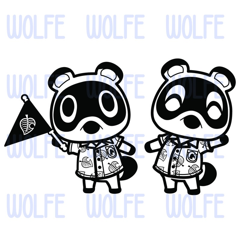 10 Pack Animal Crossing PNG & SVG Bundle 20 Total - Etsy