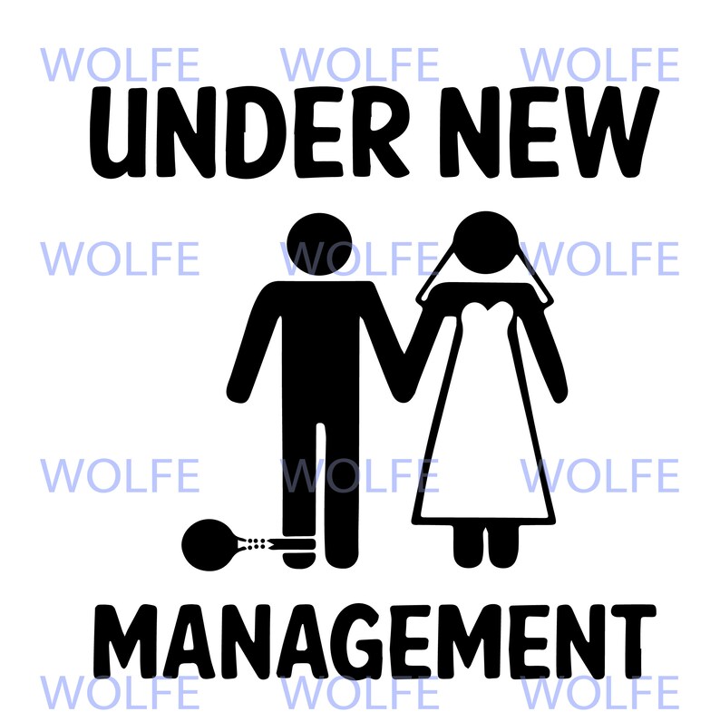 Under New Management - SVG, PNG, & AI File Bundle Pack - Etsy