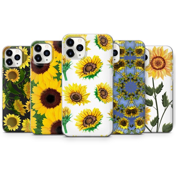 Sunflower Design Pattern Beautiful Art Lovely Gift Phone Case | Etsy