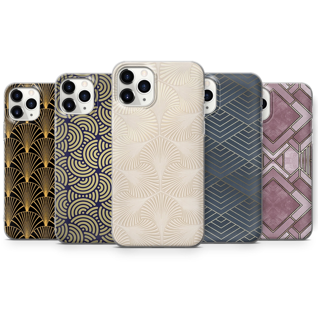 Art Deco Phone Case Cover for iPhone 13 4 5 6 7 8 11 12 X/XS XR ...