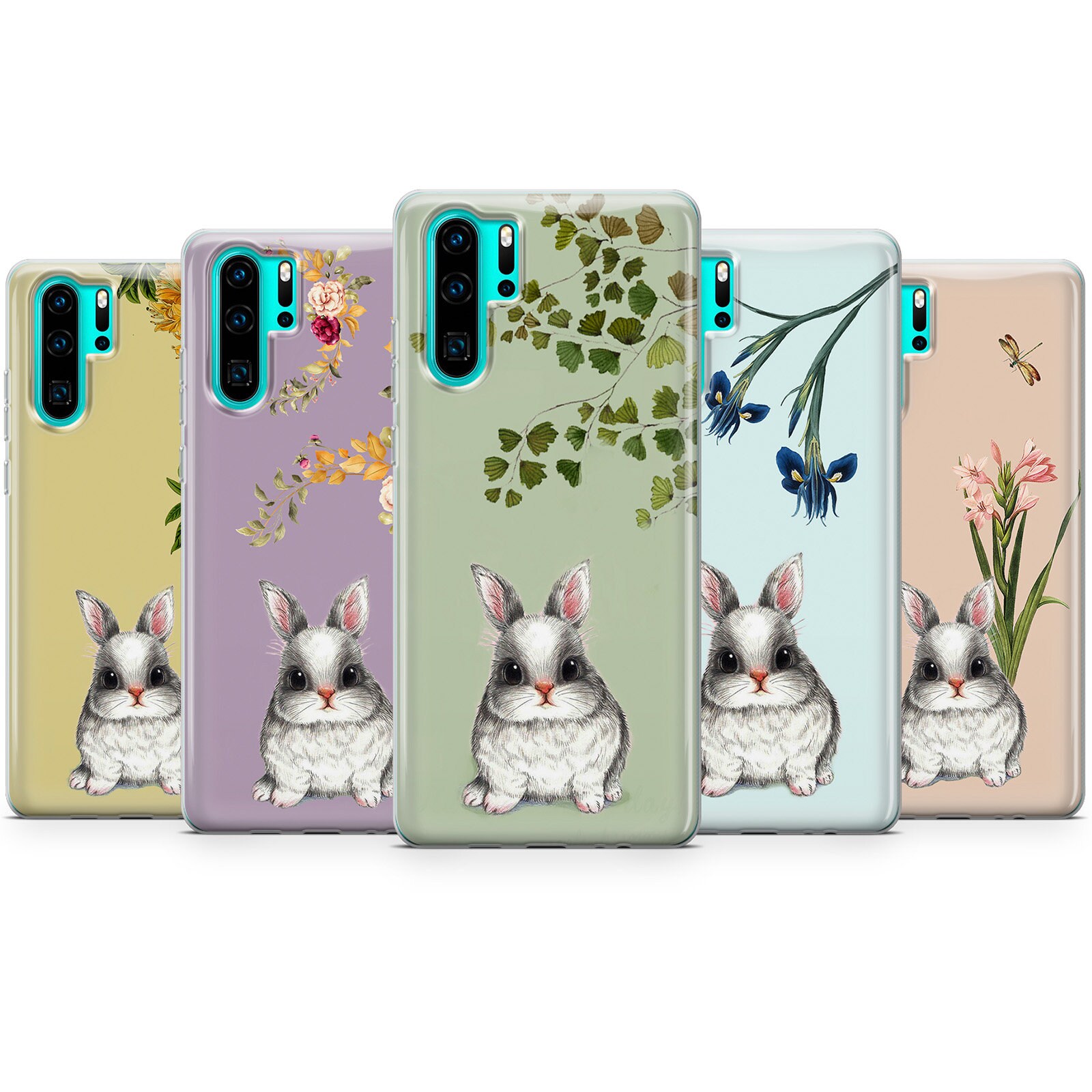 Cute Little Bunny Case Cover for iPhone 4 5 6 7 8 11 12 X/XS | Etsy