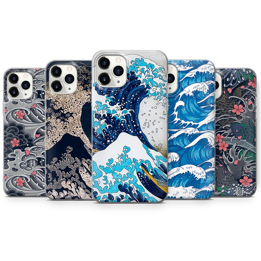 Japanese Wave Calm Balance Meditative Phone Case Cover for iPhone 7, 8 ...