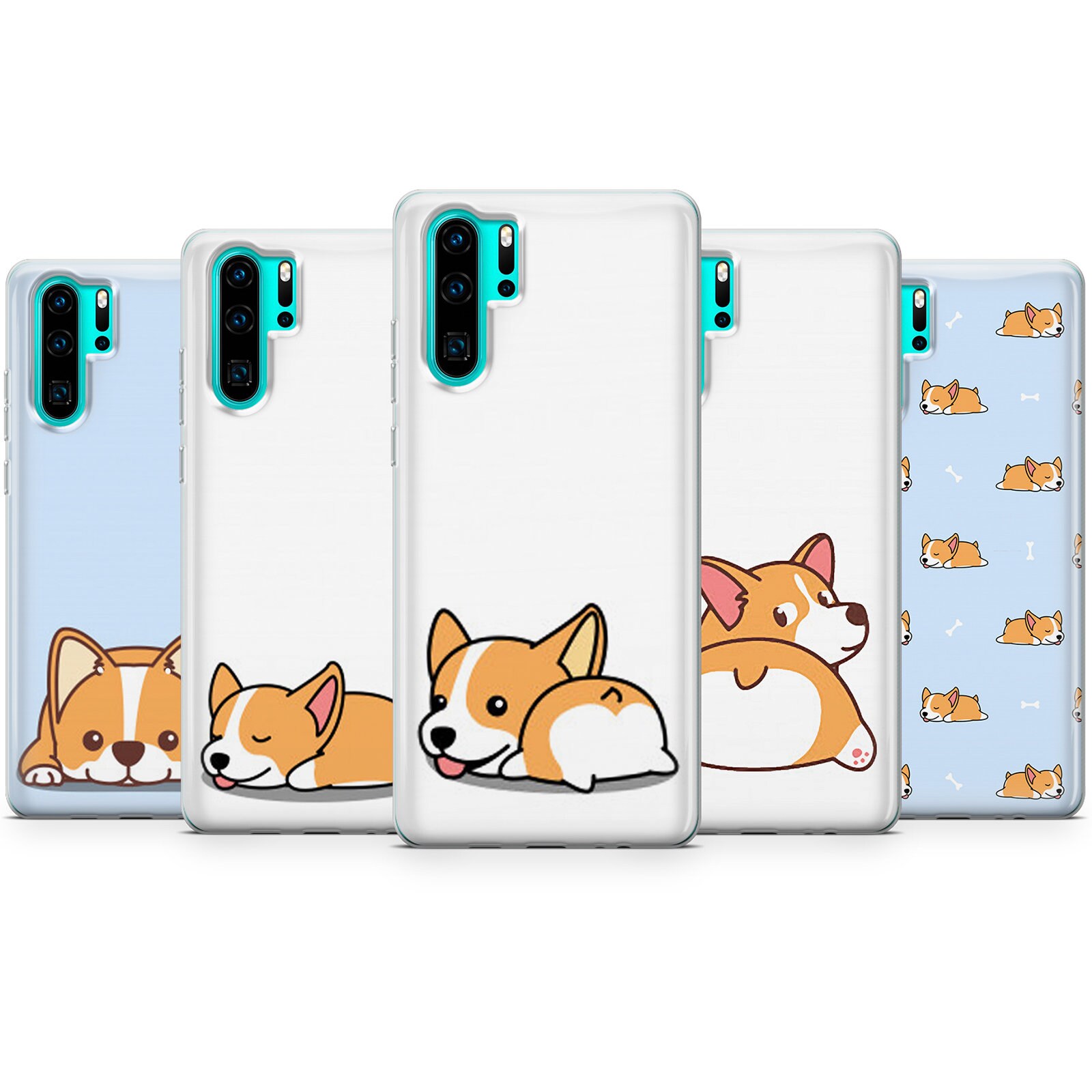Corgi Puppy Butt Phone Case Cover for iPhone 4 5 6 7 8 11 12 X/XS XR ...