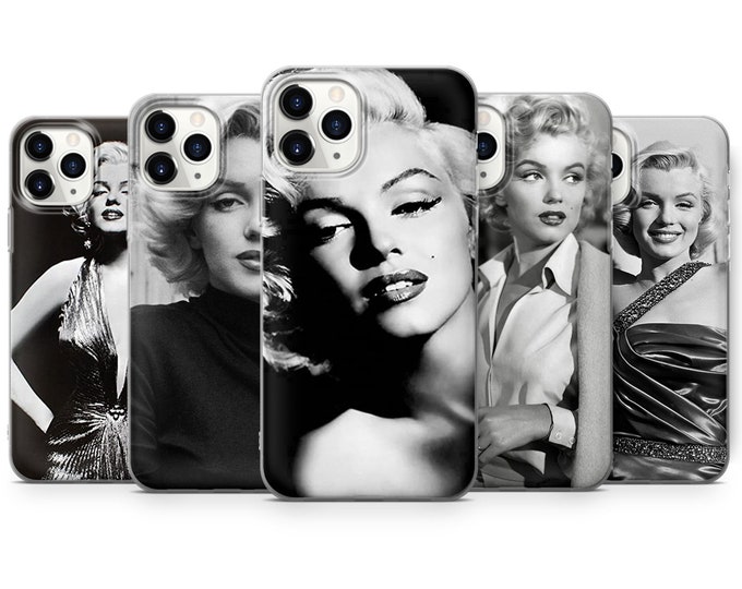Classic Black Pink Marilyn Monroe Handmade MOST PHONES Case BLING Cell ...