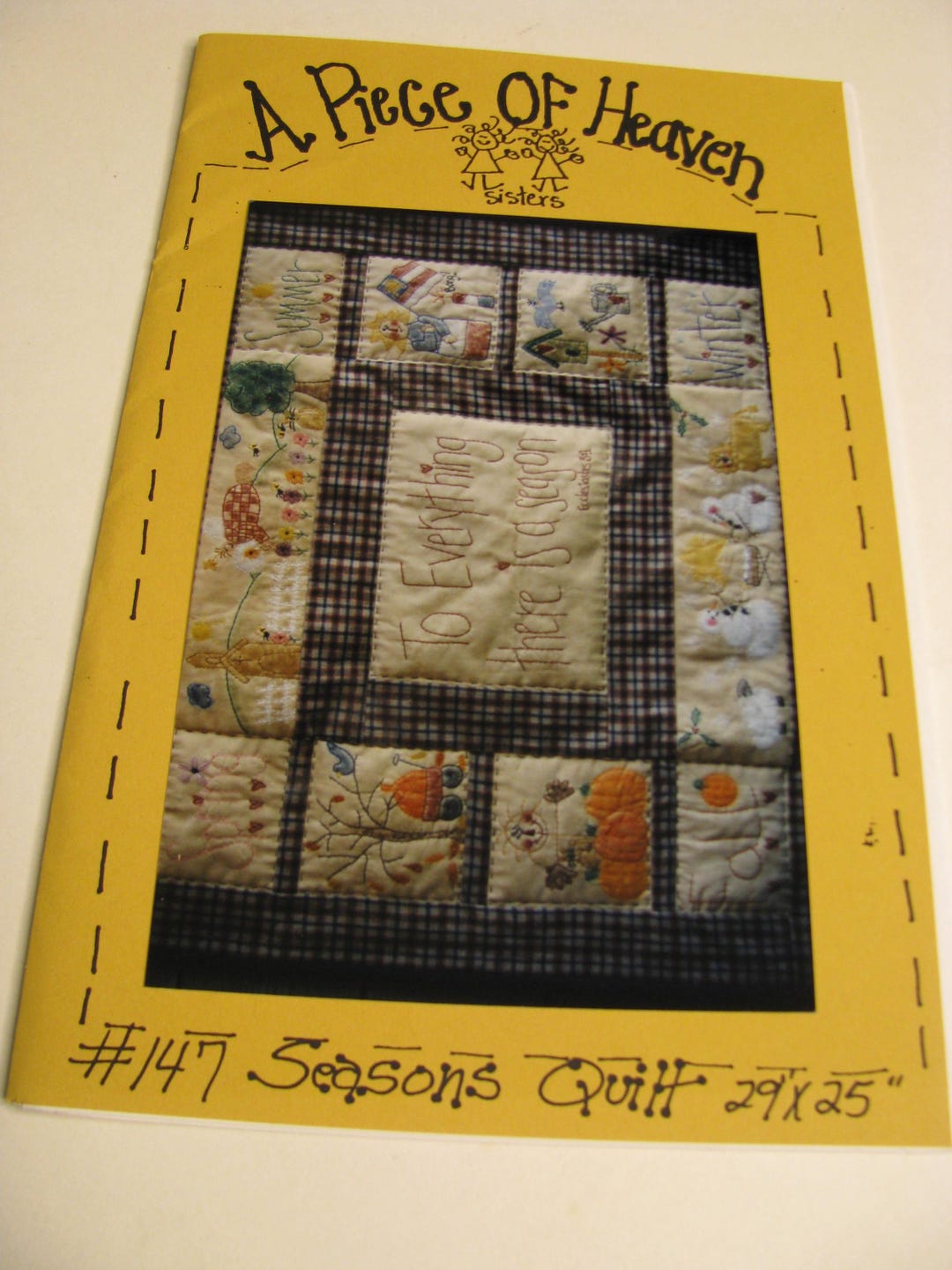 Seasons Quilt by Debbie Touchette & Nancy Thiel for A Piece of Heaven ...