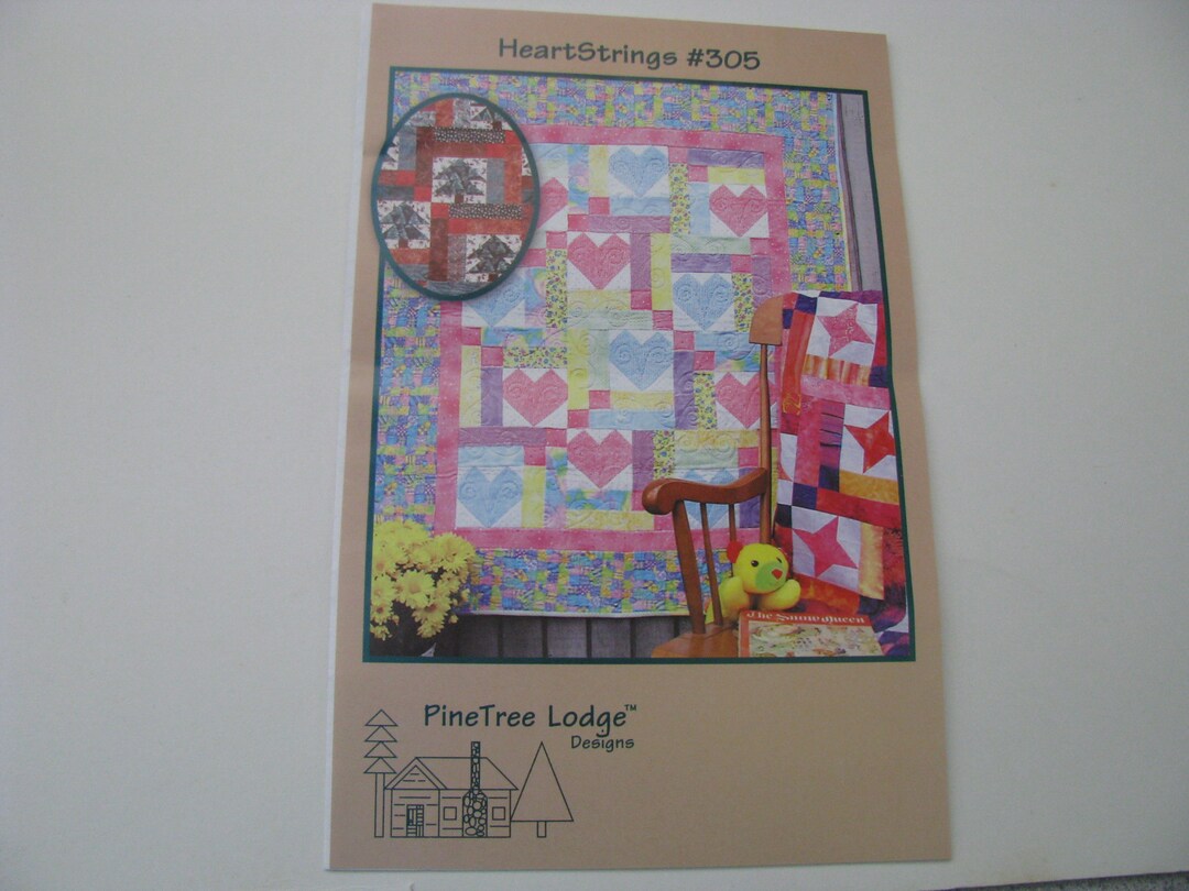 Heartstrings by Helen Thorn for Pinetree Lodge Designs - Etsy