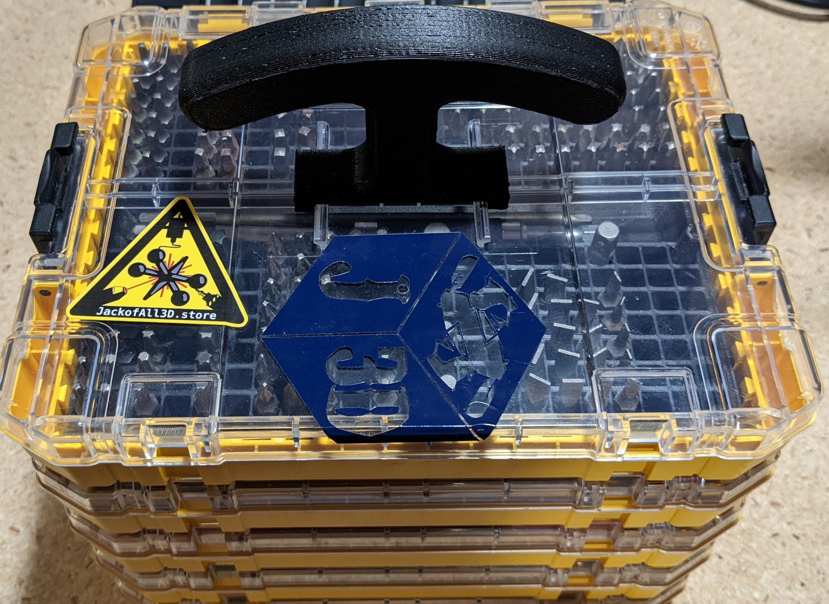 3D Printed Handle for Dewalt Medium Tough Case - Etsy