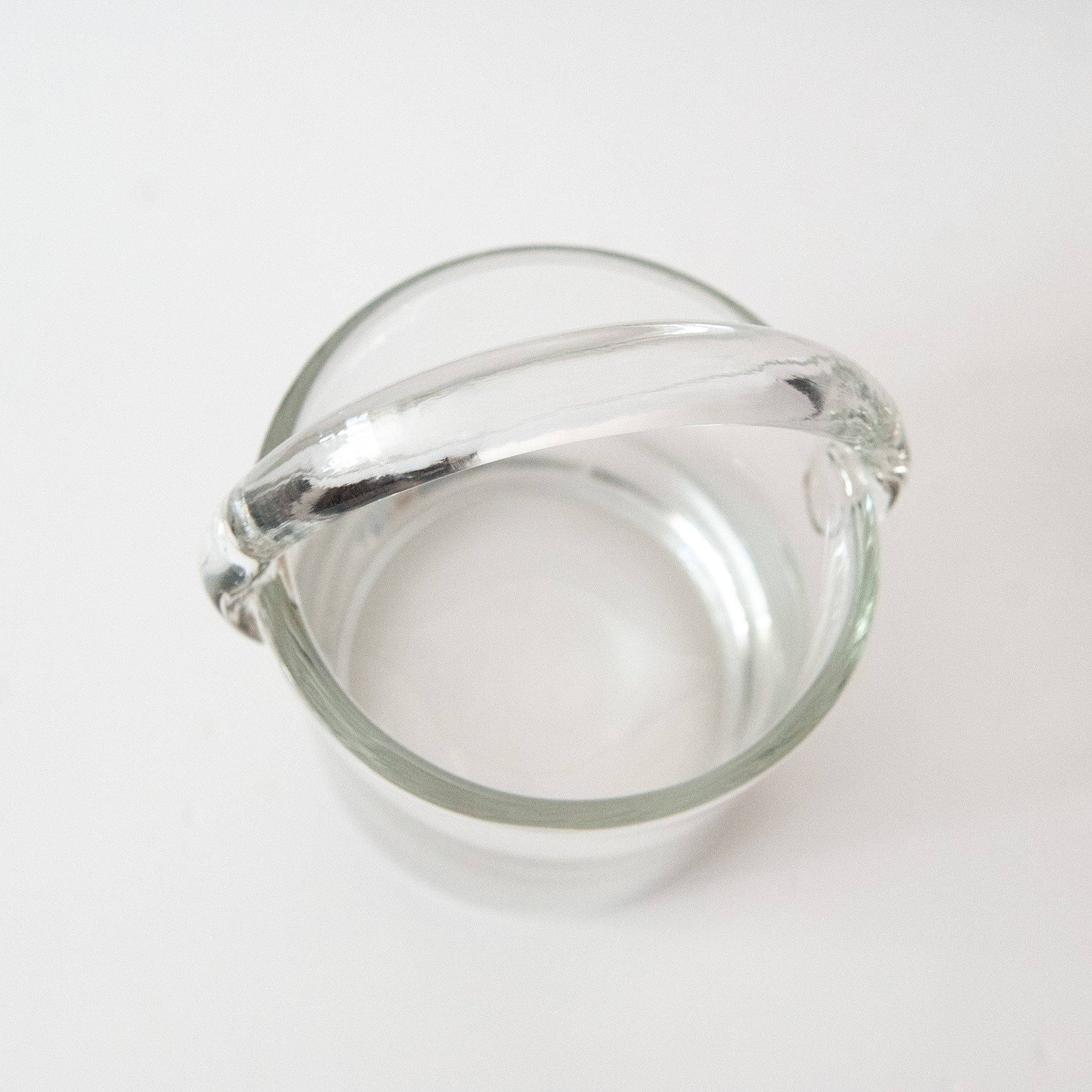 Vintage Clear Glass 1.5 Quart Ice Bucket W/ Applied Glass - Etsy