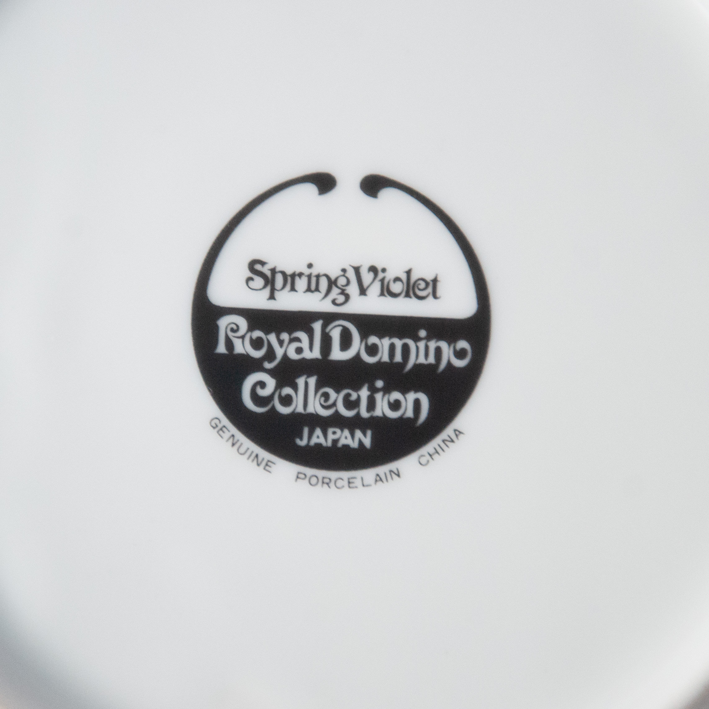 Vintage Royal Domino Spring Violet Porcelain China Side/bread/salad ...