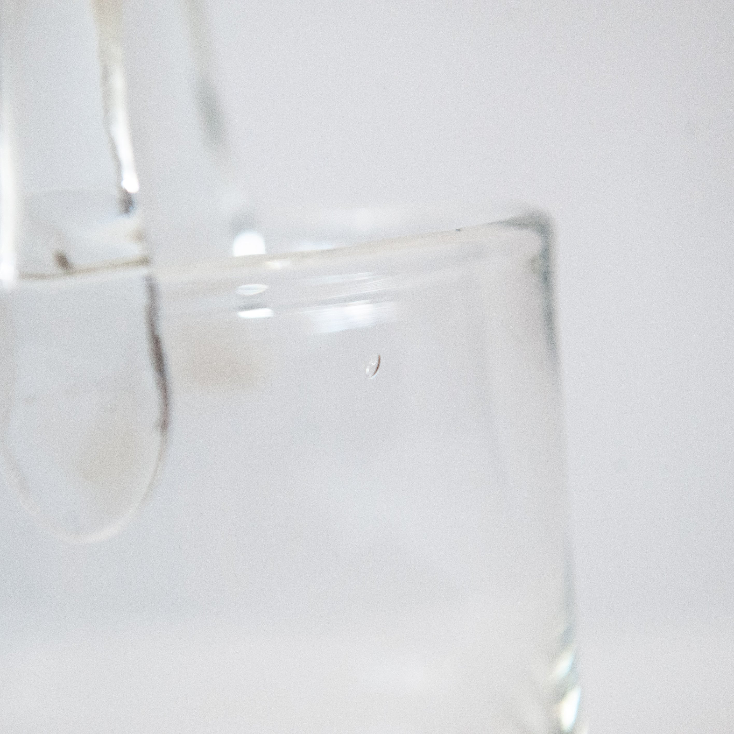 Vintage Clear Glass 1.5 Quart Ice Bucket W/ Applied Glass - Etsy