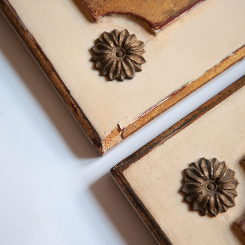 Vintage Palladio Set of 3 Steam Engine Wood Plaque Wall Hangings | Made ...