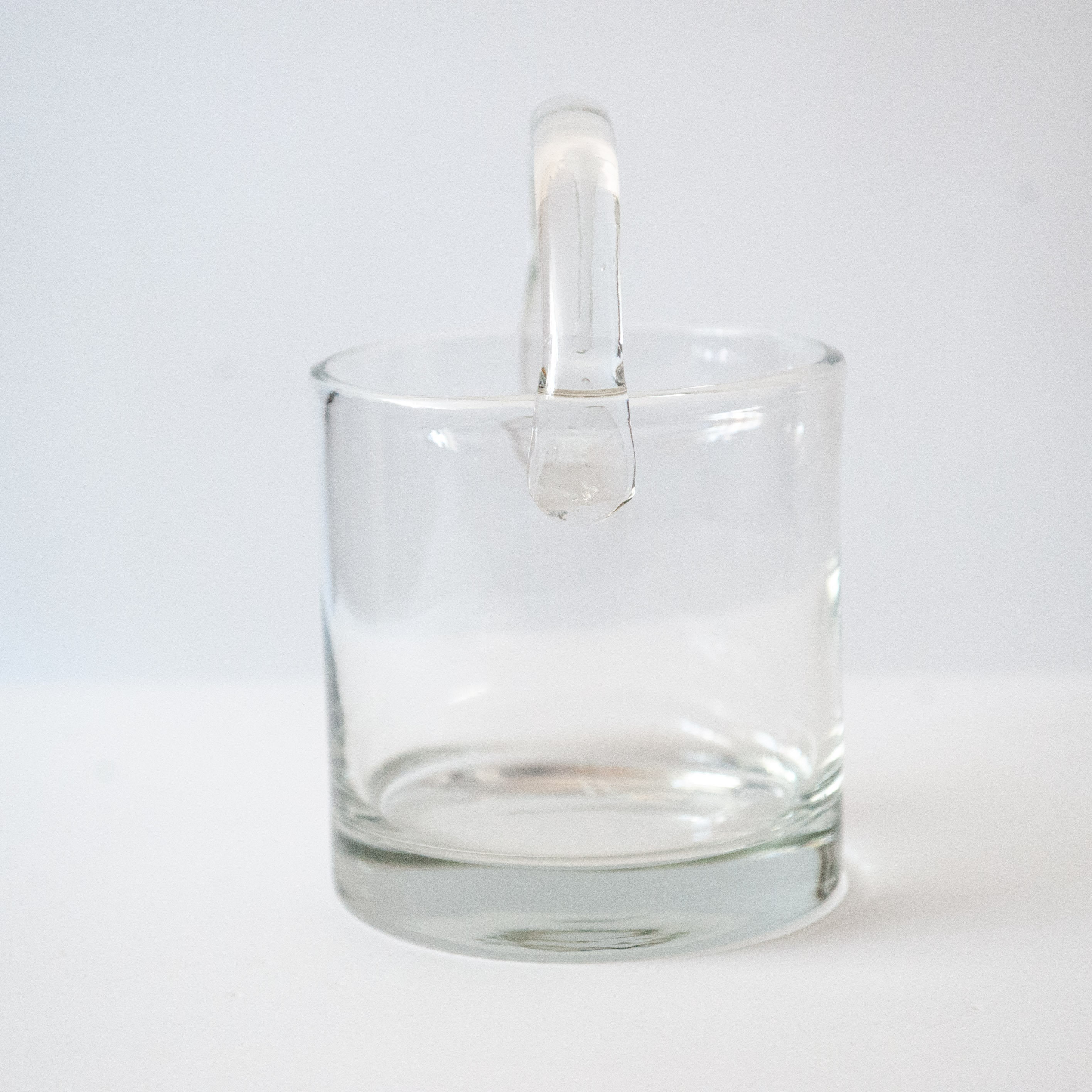 Vintage Clear Glass 1.5 Quart Ice Bucket W/ Applied Glass - Etsy