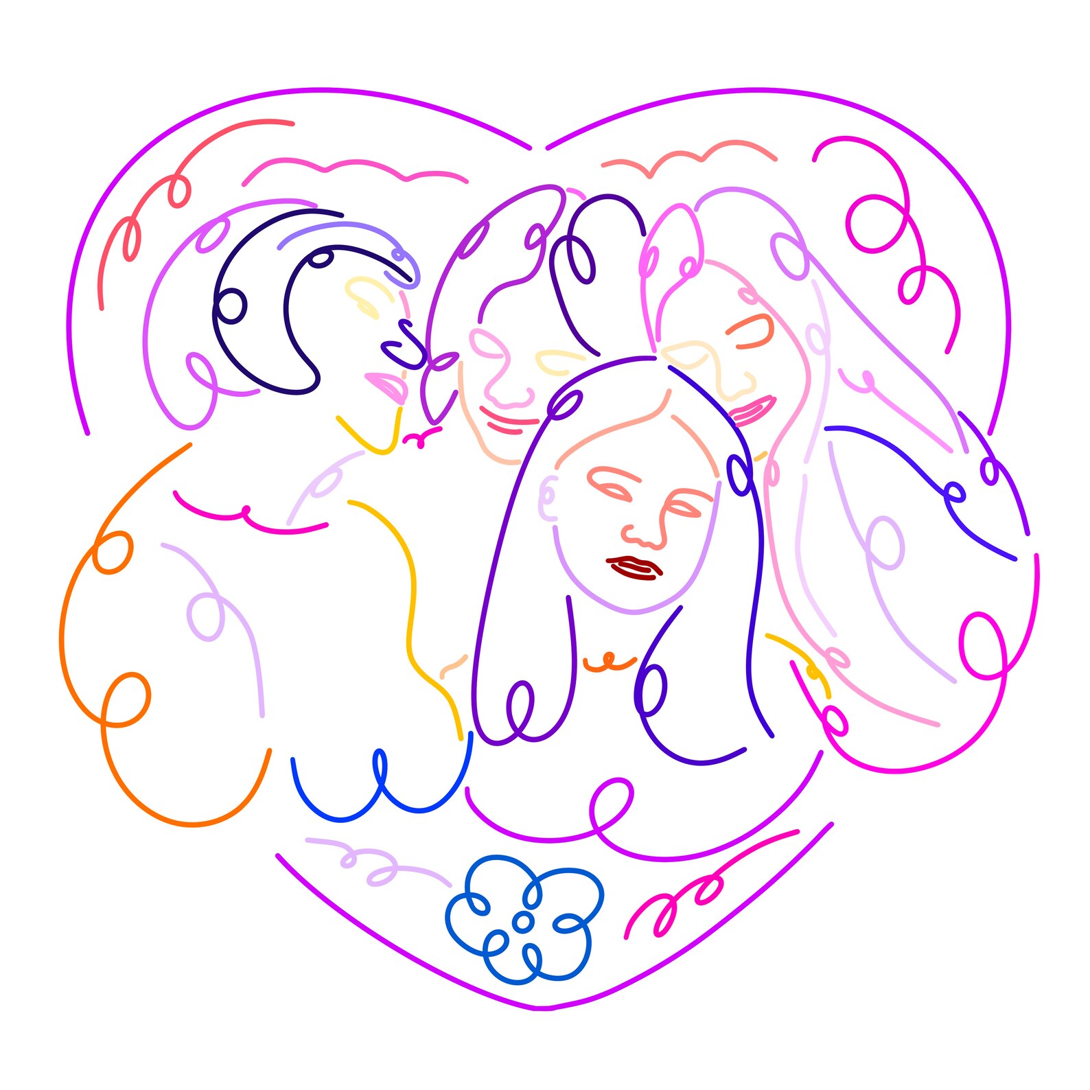 Personalized Drawing Custom One Line Drawing One Line - Etsy