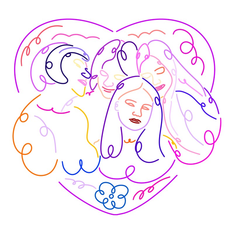 Personalized Drawing Custom One Line Drawing One Line - Etsy