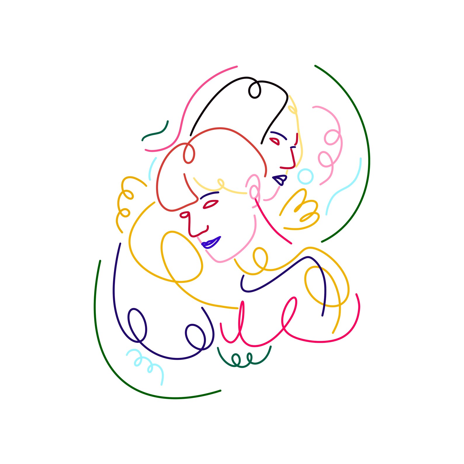 Personalized Drawing Custom One Line Drawing One Line - Etsy