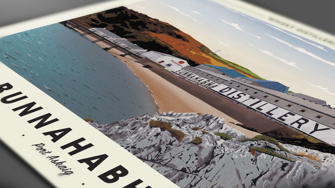Multibuy Offer - All 8 Distillery Prints - Travel Poster, Travel Print ...
