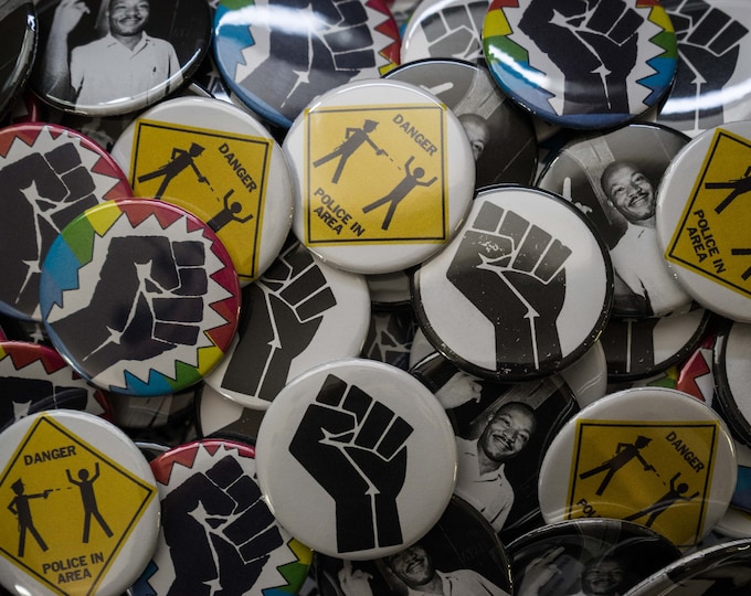 5 Pack - Black History Month Multipack Pinback Buttons - Round 2.25 ...