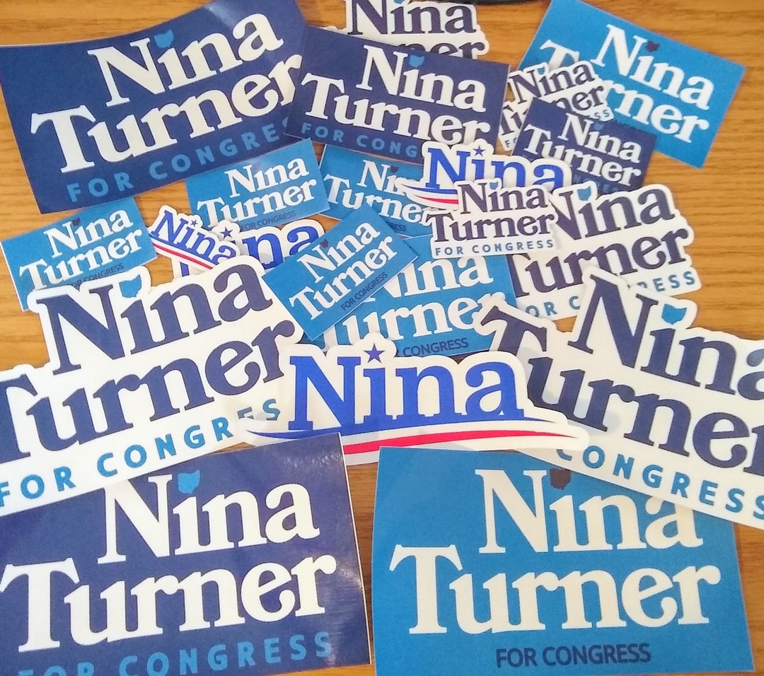 Hello Nina Stickers! 3 Sizes to Choose From (2.5", 4", and 6") - Etsy