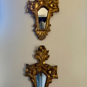 Spanish Colonial - Colombian Cornucopia Baroque Twin Mirrors - Etsy