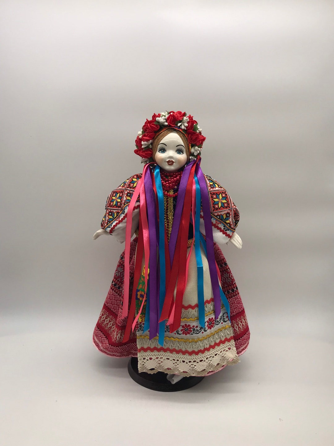 Porcelain Ukrainian Doll - Etsy