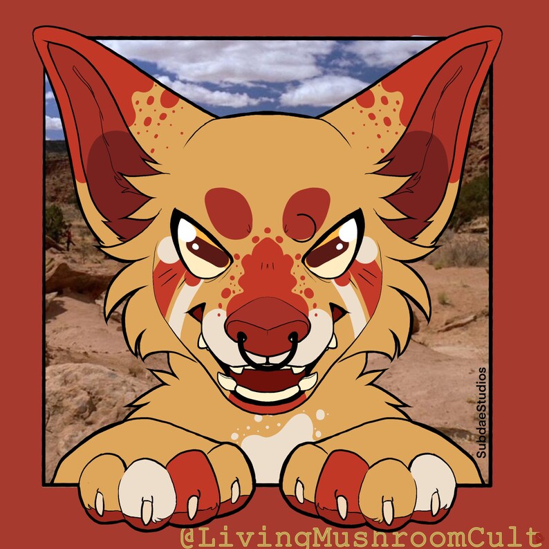 Angry Furry K9 YCH Icon - Etsy