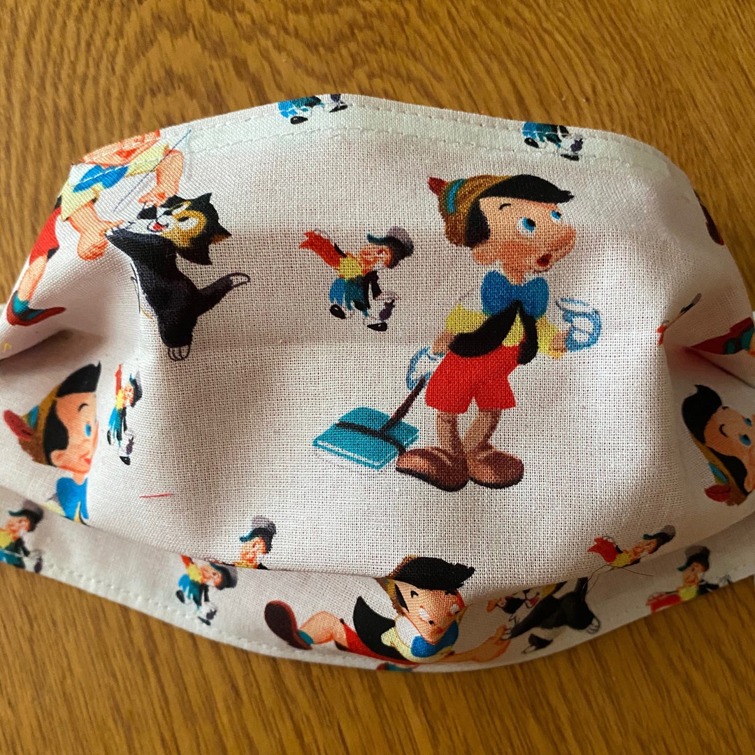 Pinocchio Face Cover With Adjustable Elastic Ear Loop - Etsy