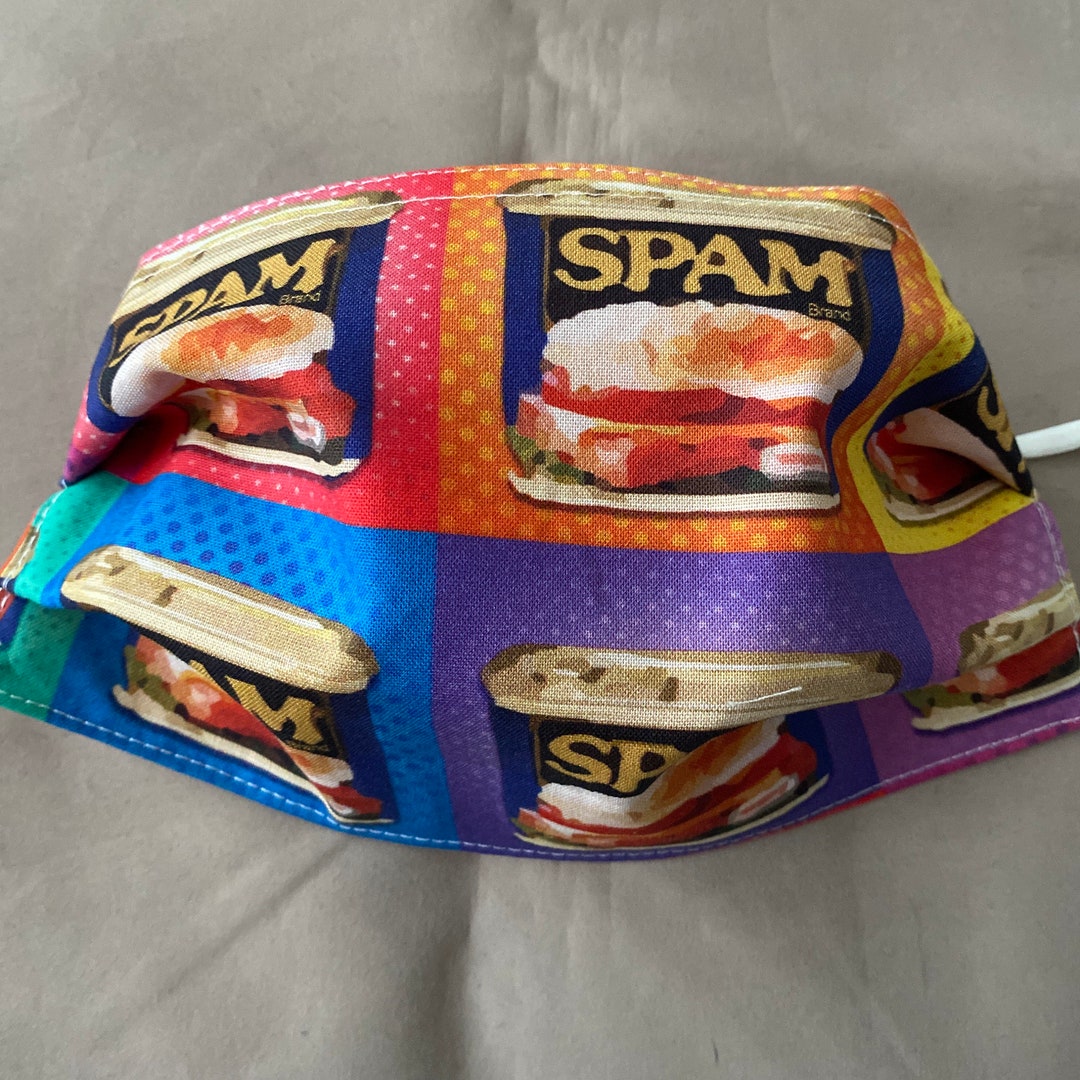 Spam Face Cover With Adjustable Elastic Ear Loop - Etsy